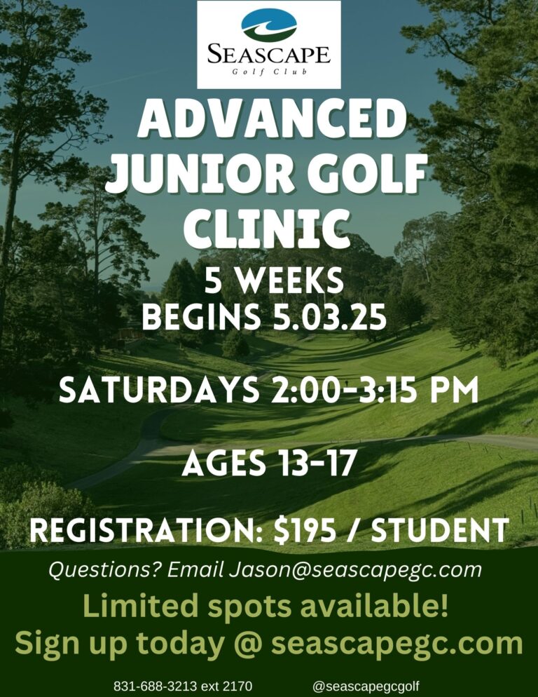 Lessons and Coaching Programs – Seascape Golf Club – Aptos, CA